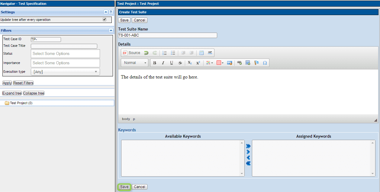 Testlink Tutorial Getting Started Documentation Qa World