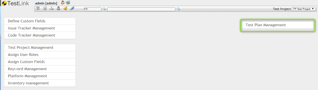 TestLink Tutorial - Getting Started Documentation - QA world