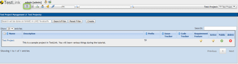 TestLink Tutorial - Getting Started Documentation - QA world