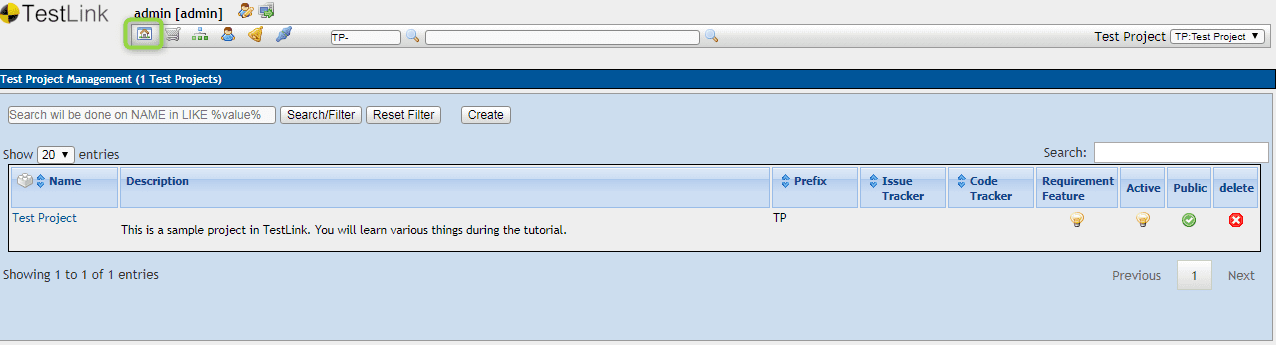 TestLink Tutorial - Getting Started Documentation - QA world
